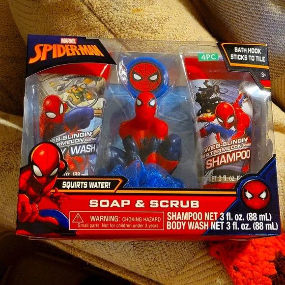 Spider Man Body Wash Set